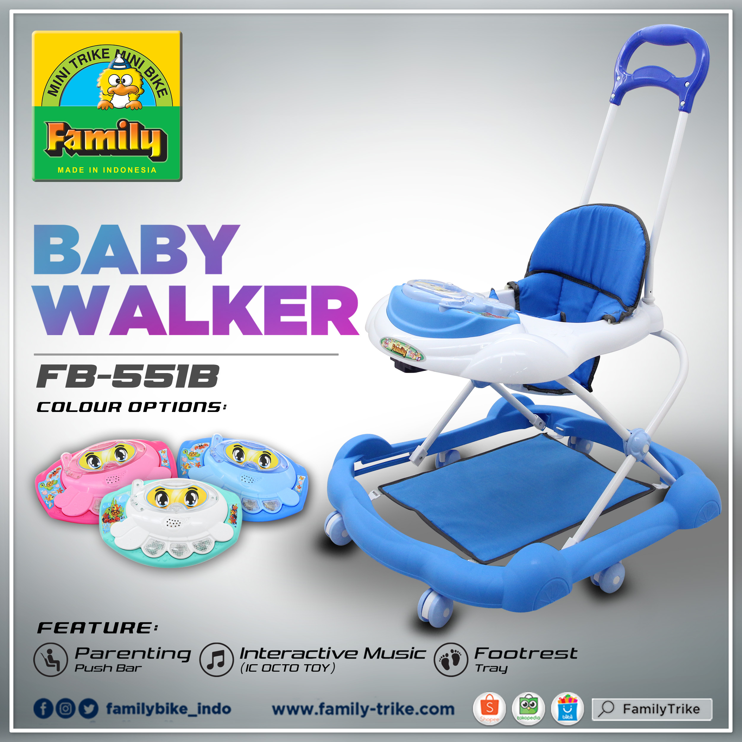 Baby Walker Family 83612